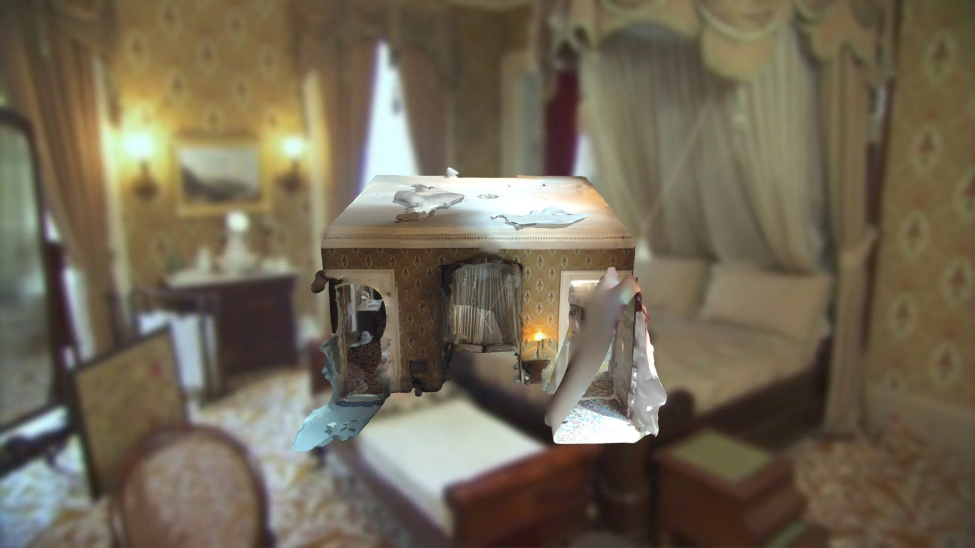 Gallier House: Master Bedroom - Download Free 3D model by ...