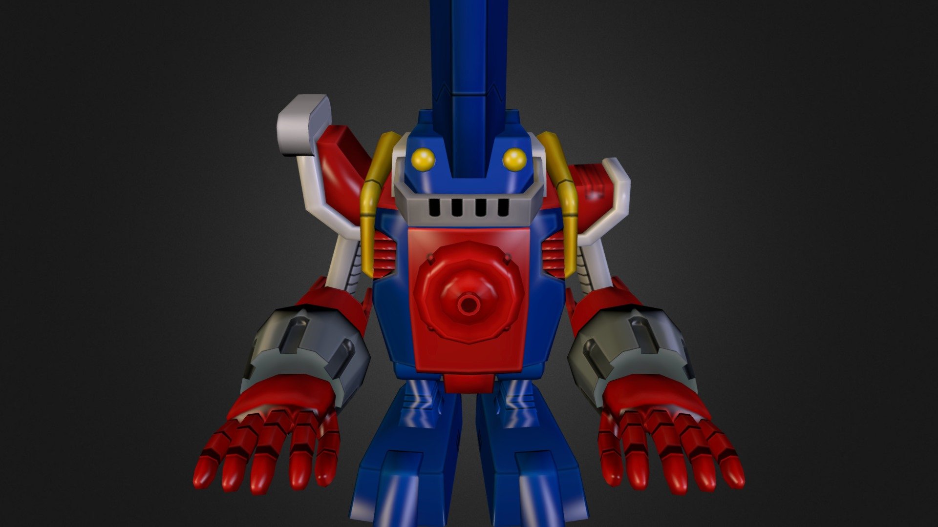 PC Computer - Digimon Masters - Ballistamon - 3D model by rogarmao ...