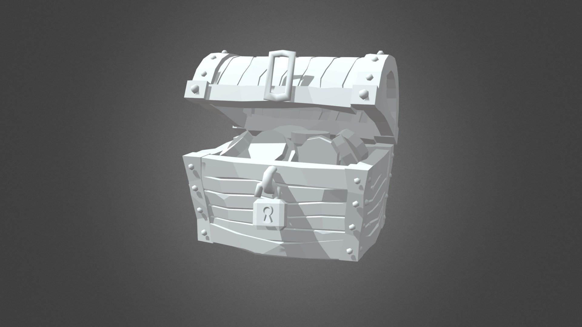 treasure chest - 3D model by ebrubahat [2f3f6c0] - Sketchfab