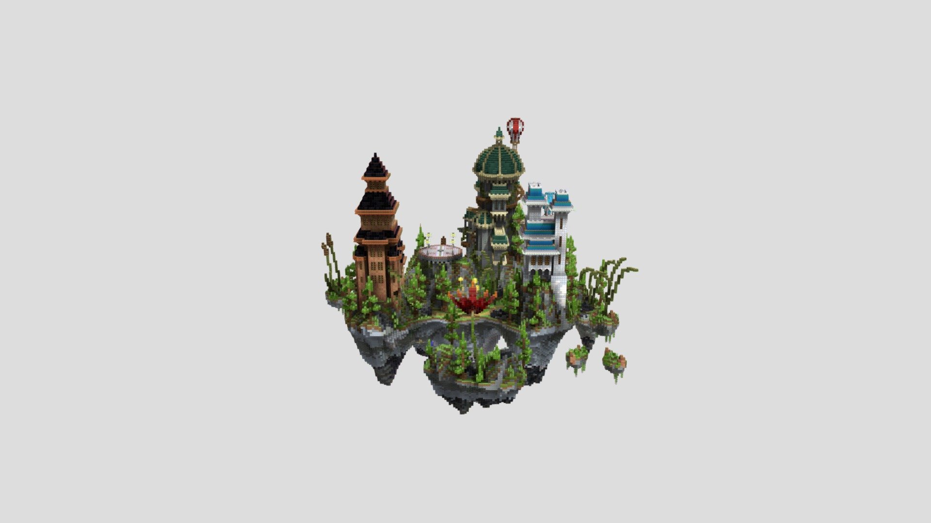 Sky spawn / hub - 3D model by Mr Mw (@vincent.wallsten03) [2f405bd ...