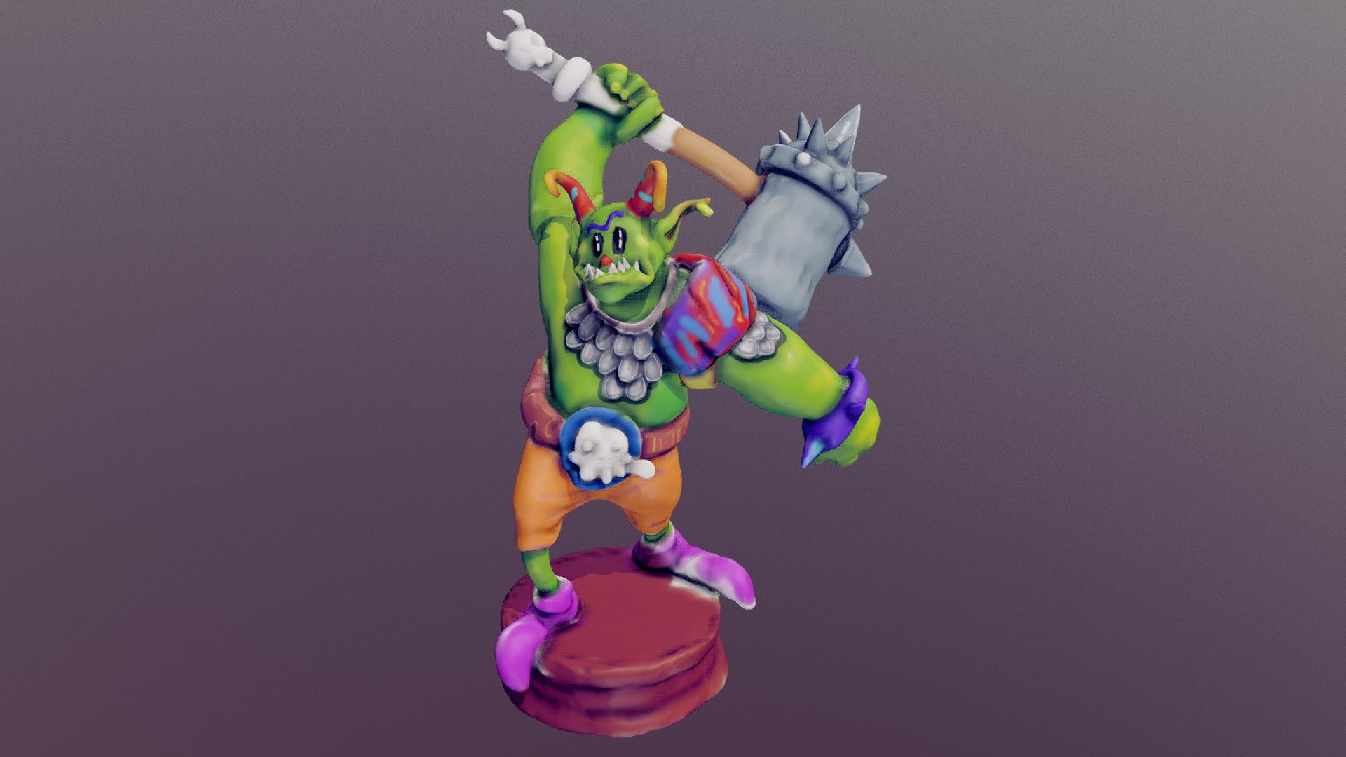 Gron Color V2 wip - 3D model by Manun (@crazymanuel) [2f40a07] - Sketchfab