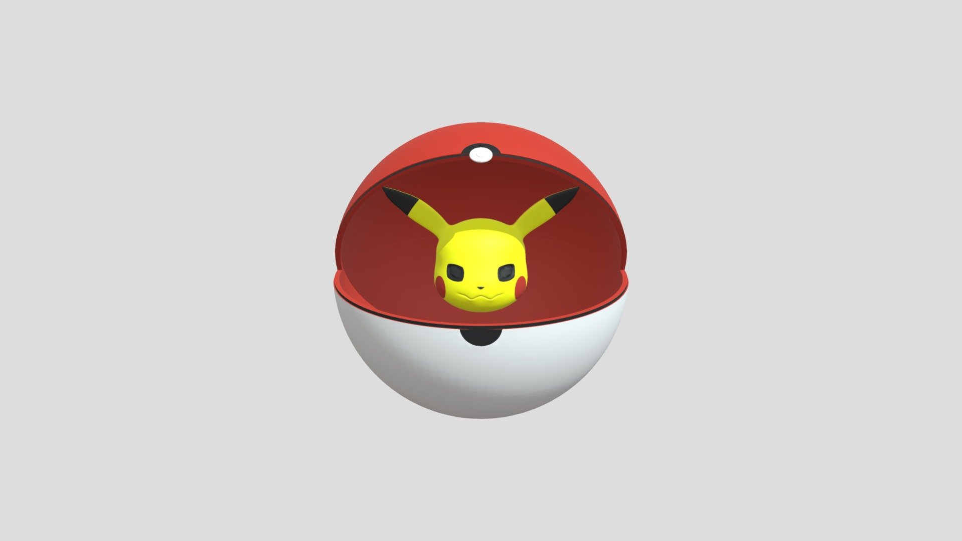 POKEBALL V4 - 3D model by 3D__DESIGNER [2f41fbb] - Sketchfab