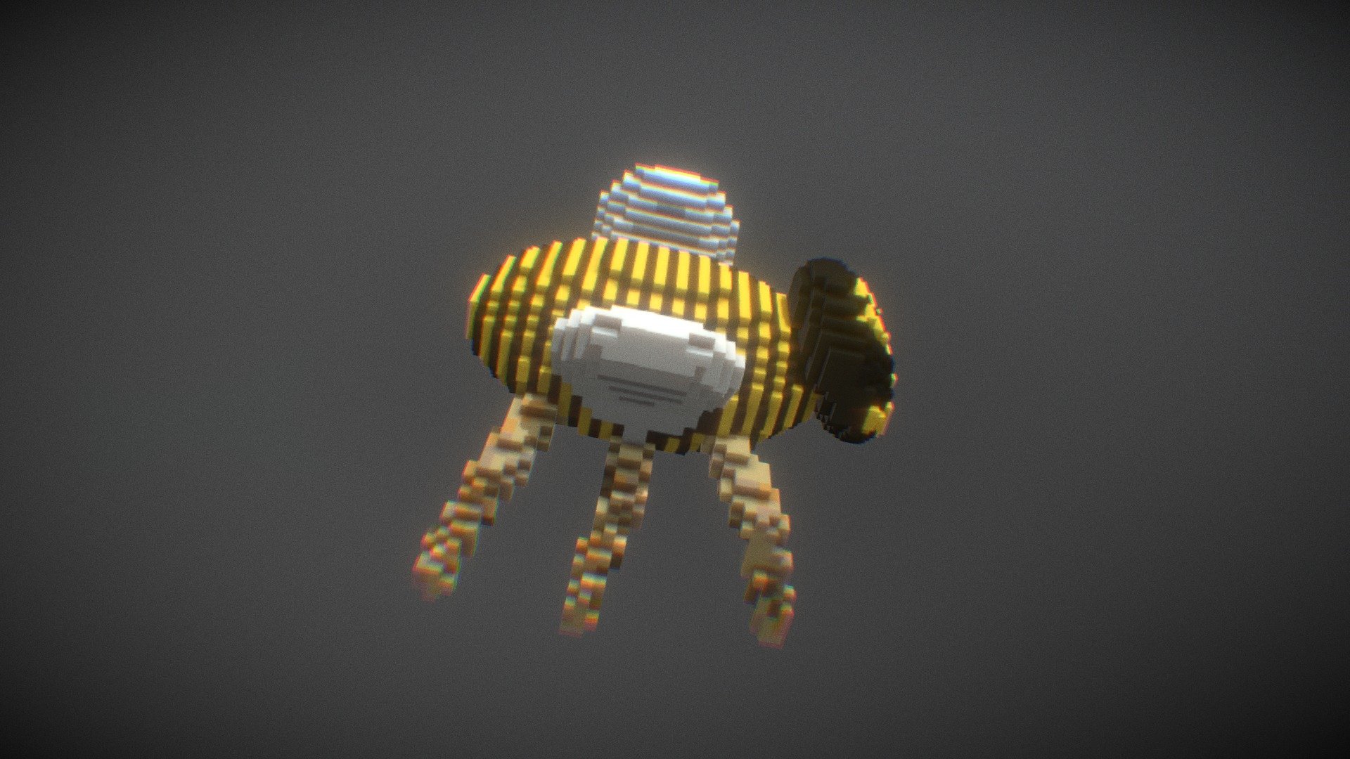 Wasp 1 (32 bit) - 3D model by zeddy [2f4490c] - Sketchfab