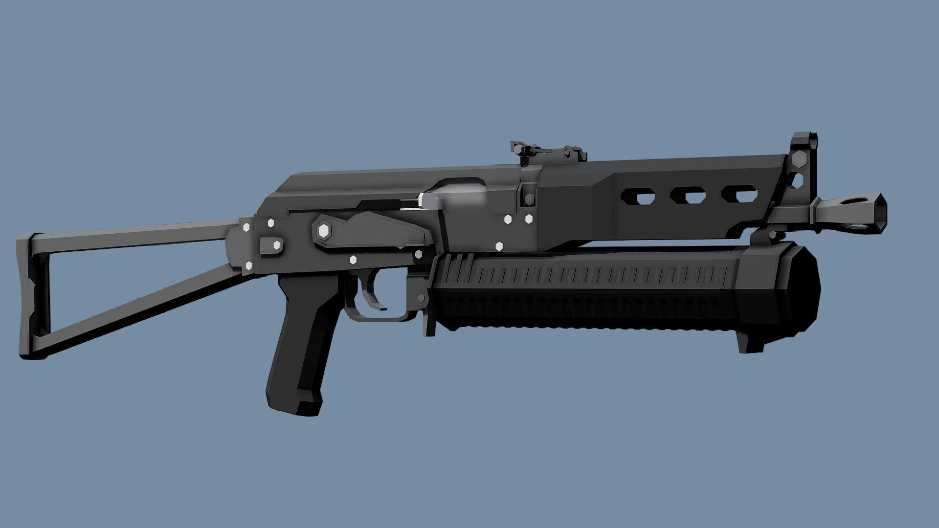 Low-Poly PP-19 Bizon - Download Free 3D model by TastyTony [2f44d07 ... Low-Poly PP-19 Bizon - Download Free 3D model by TastyTony [2f44d07 ...