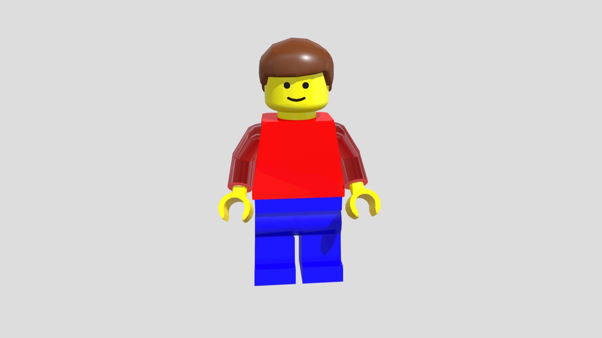 Basic Minifigure - Download Free 3D model by HarrisonHag1 [2f45d74 ...