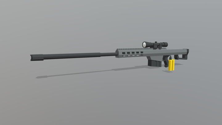Barrett-m82 3D models - Sketchfab