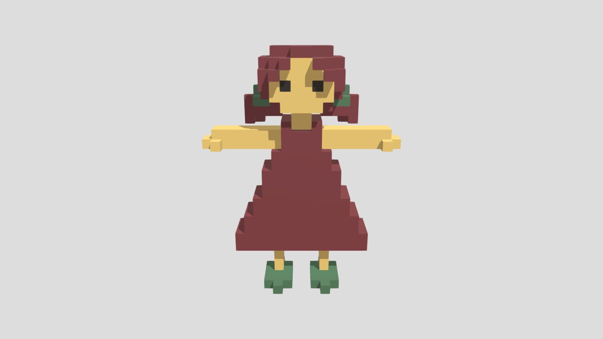 Little girl - 3D model by qurirenk [2f471d4] - Sketchfab