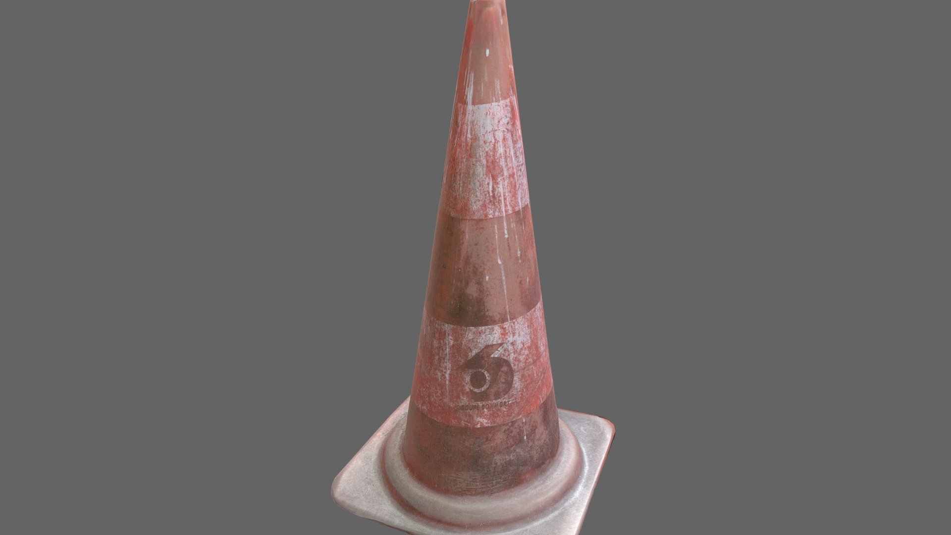Traffic cone scan No. 2 - Buy Royalty Free 3D model by 3Dystopia ...