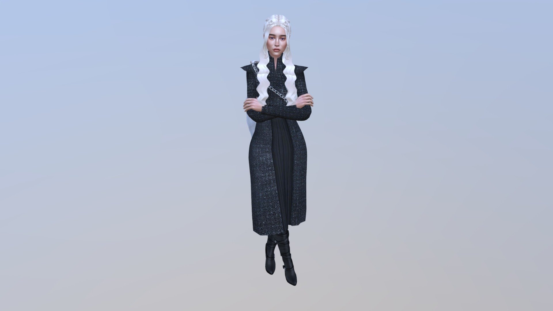 Daenerys Targaryen - 3D model by Mike_M (@MikeMukhin) [2f48d70] - Sketchfab