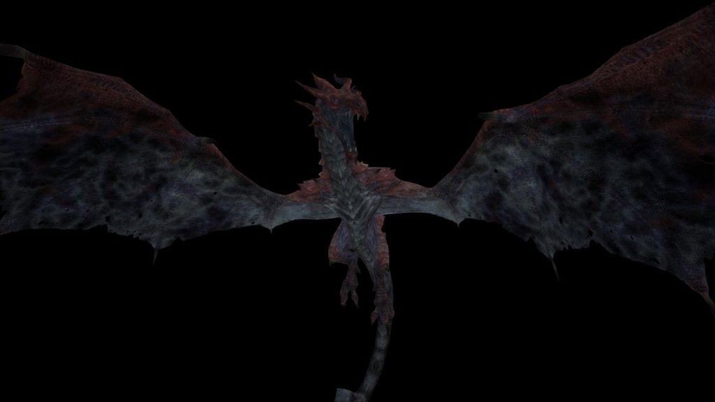 Odahviing, The Elder Scrolls V Skyrim. - 3D model by ova1514 [2f4a78f ...
