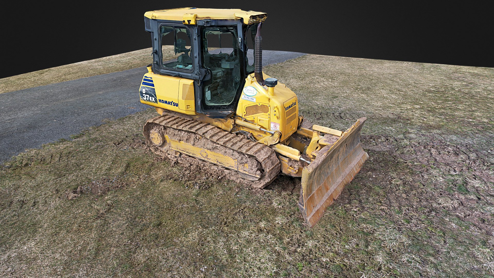 Komatsu Dozer - 3D model by Haribon Aerial Services LLP (@martinb157 ...