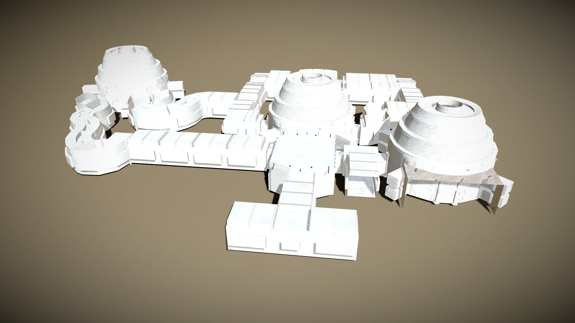 Early Museum Environment Concept (1) - 3D model by Alejandro Luis Ruata ...