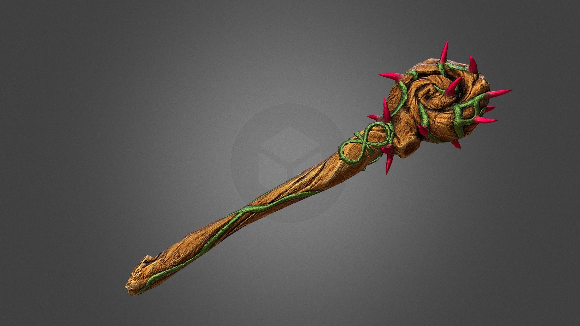 Thorn Mace - 3D model by Portalarium [2f4cc46] - Sketchfab