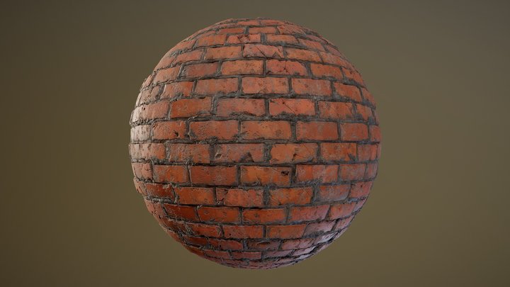 Brick-wall 3D models - Sketchfab