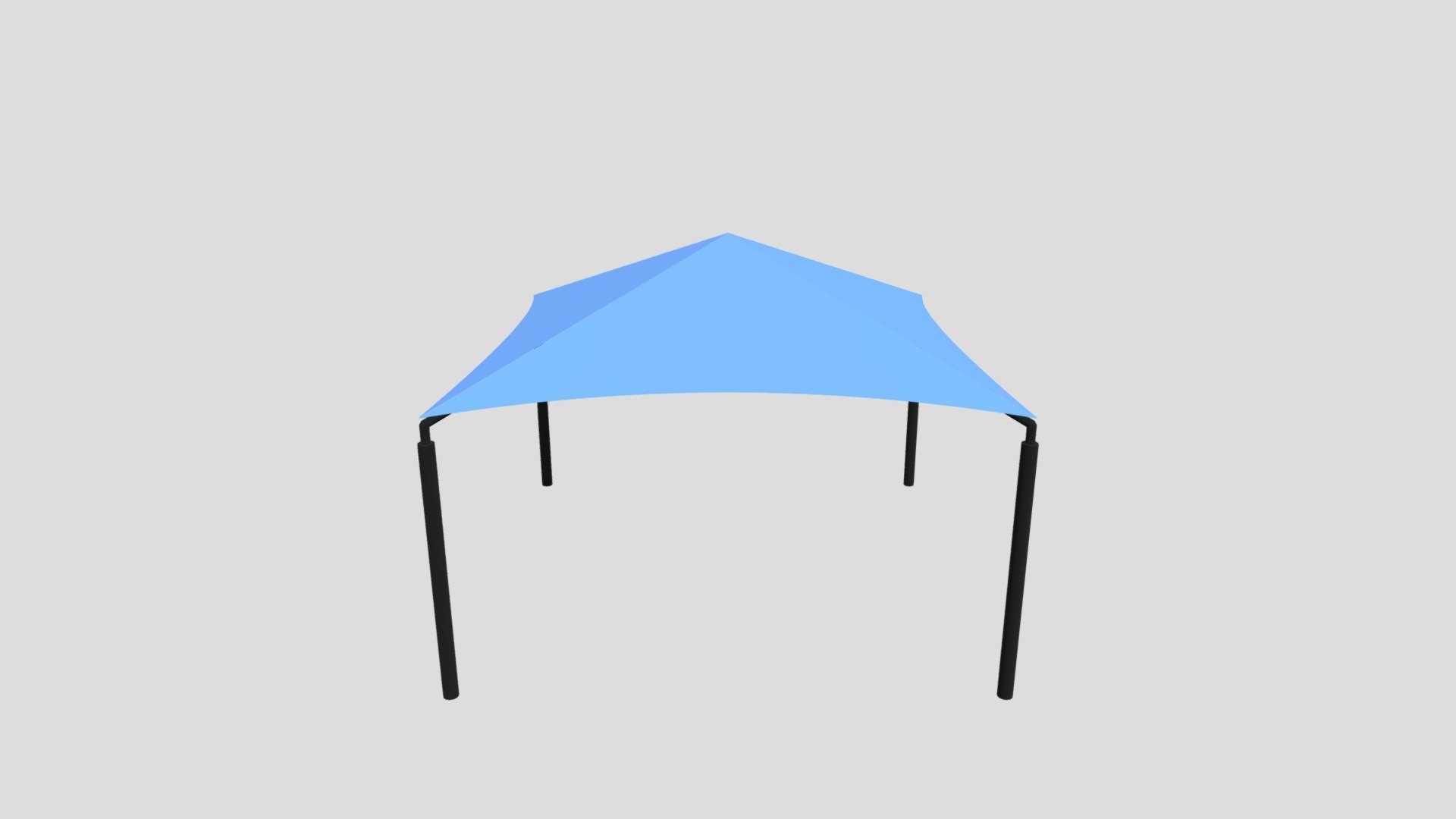 4 Post - Standard Pyramid Structure - Download Free 3D model by Shade ...