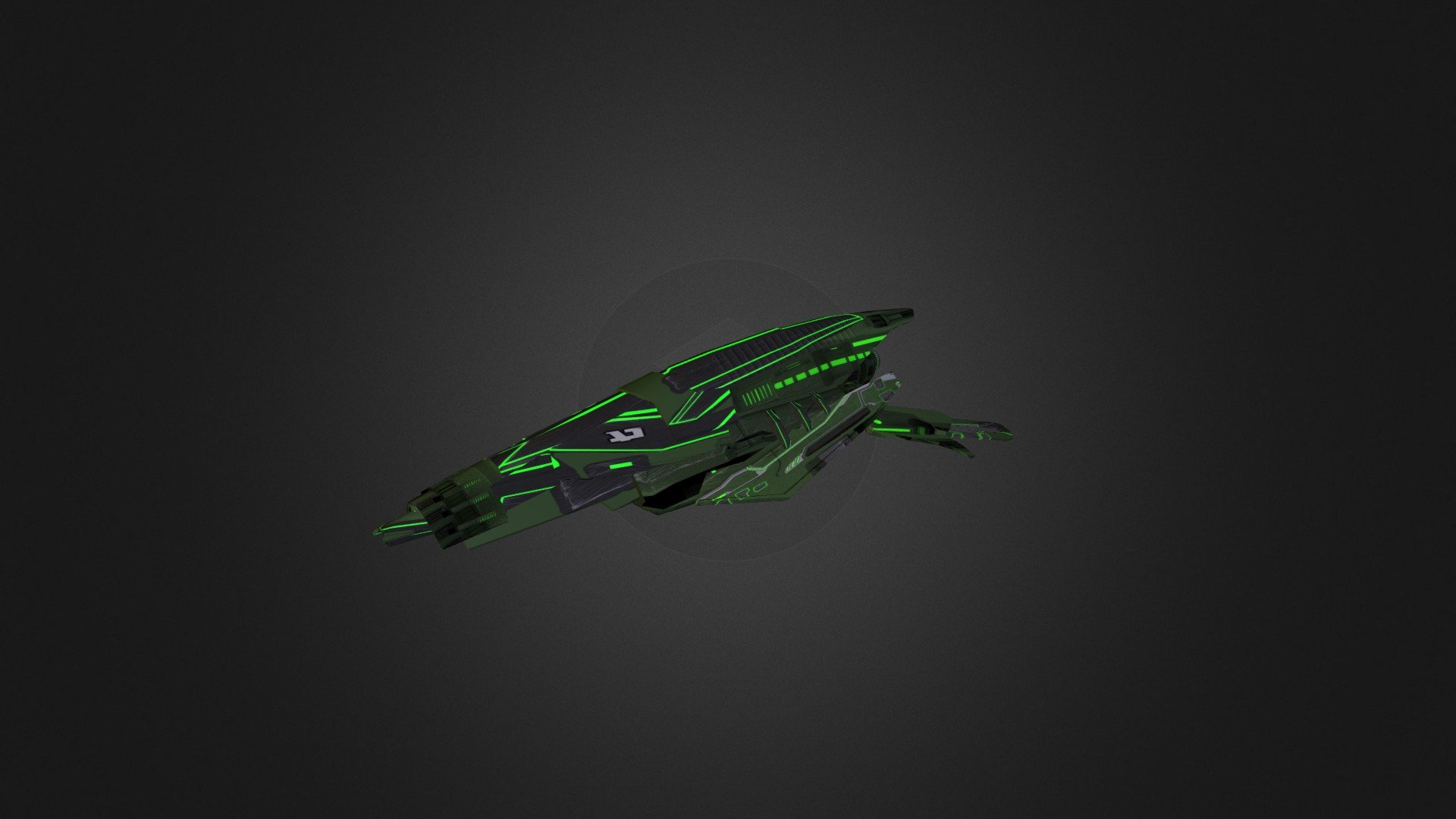 green_ship_02 - 3D model by ouillonsylvain63 [2f4d28c] - Sketchfab
