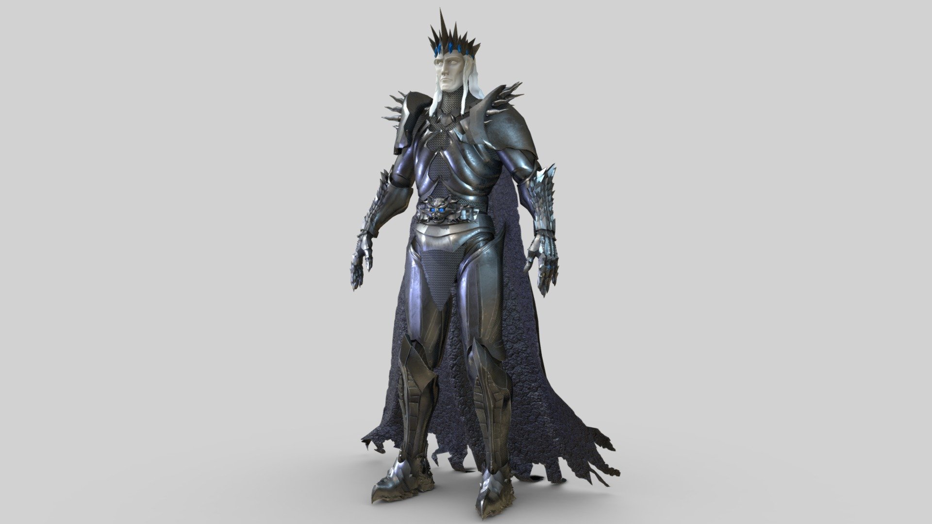 Fantasy Iron Armor Suit - 3D model by Sanya Laneev (@lansvision2 ...