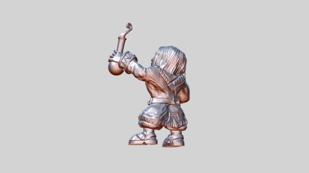 board game character model mage sculpture 3ds - 3D model by fonzub ...