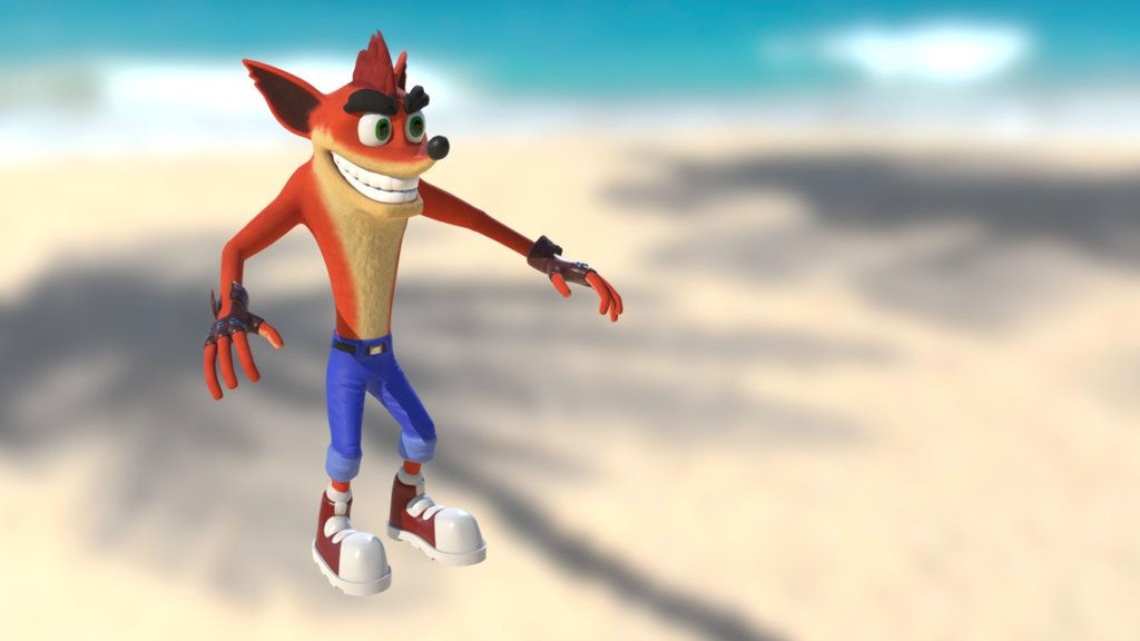 Crash Bandicoot - 3D model by BTDarmstad (@burnthomas) [2f51ce3 ...