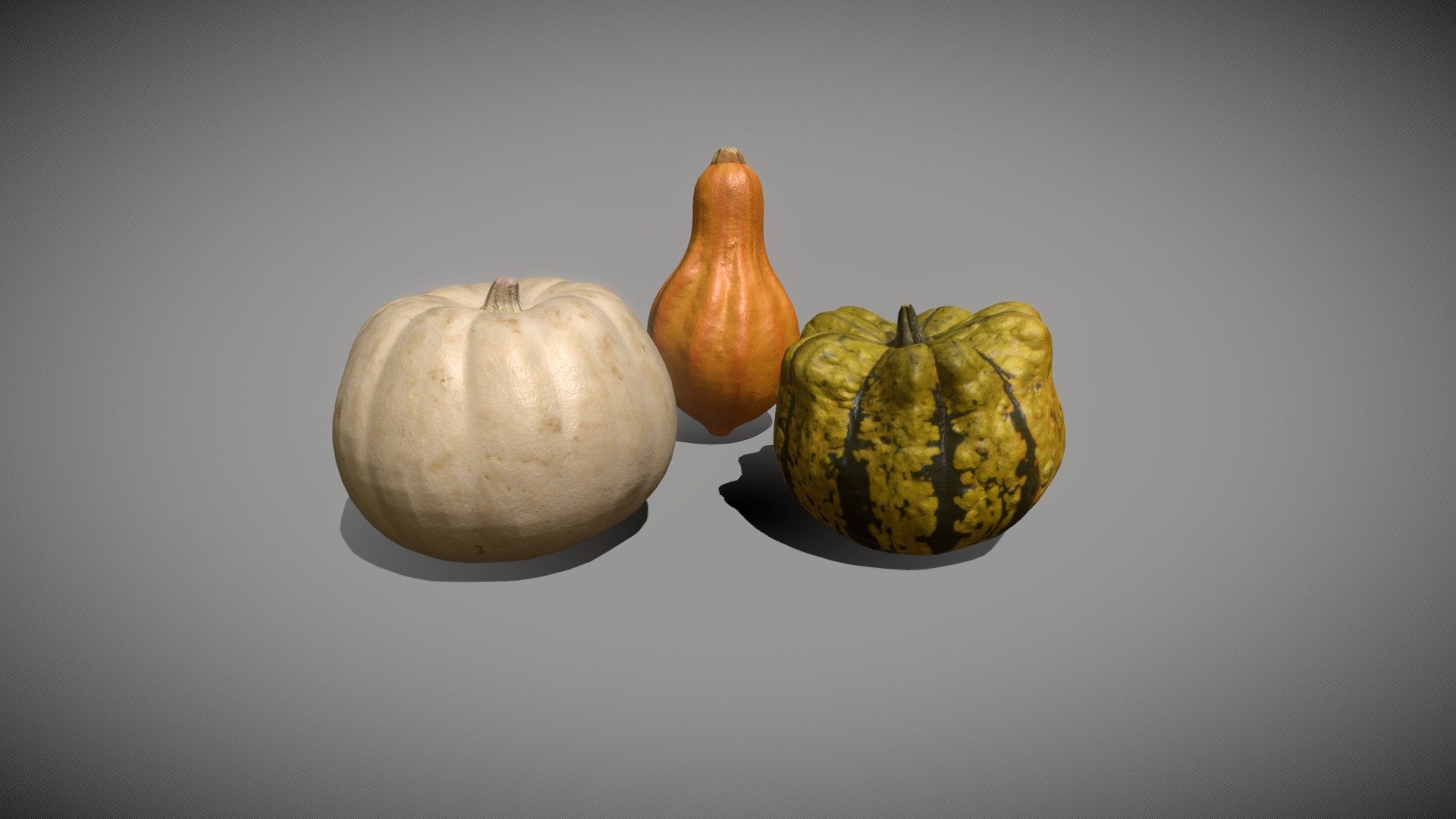 Gourds - 3D model by UCL_MAL [2f52791] - Sketchfab