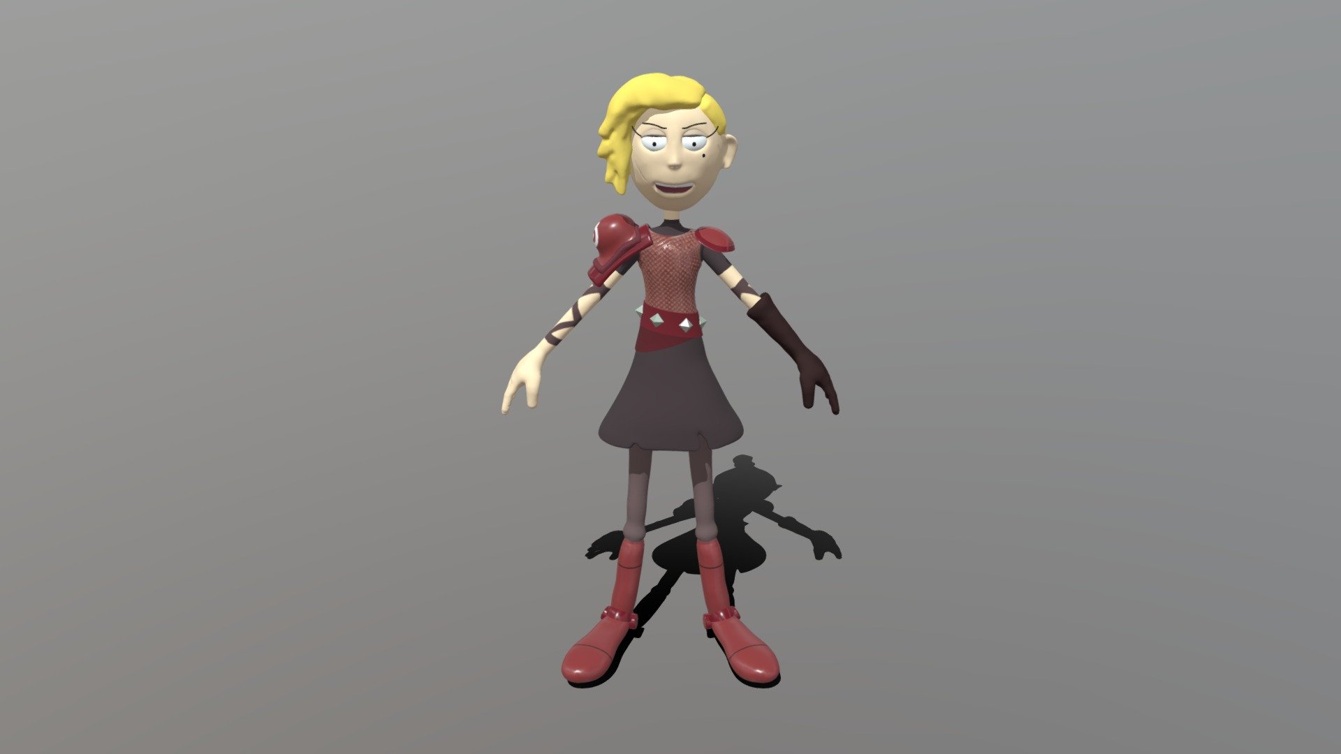 Original Sasha Waybright Battle Uniform - 3D model by David Glenn ...