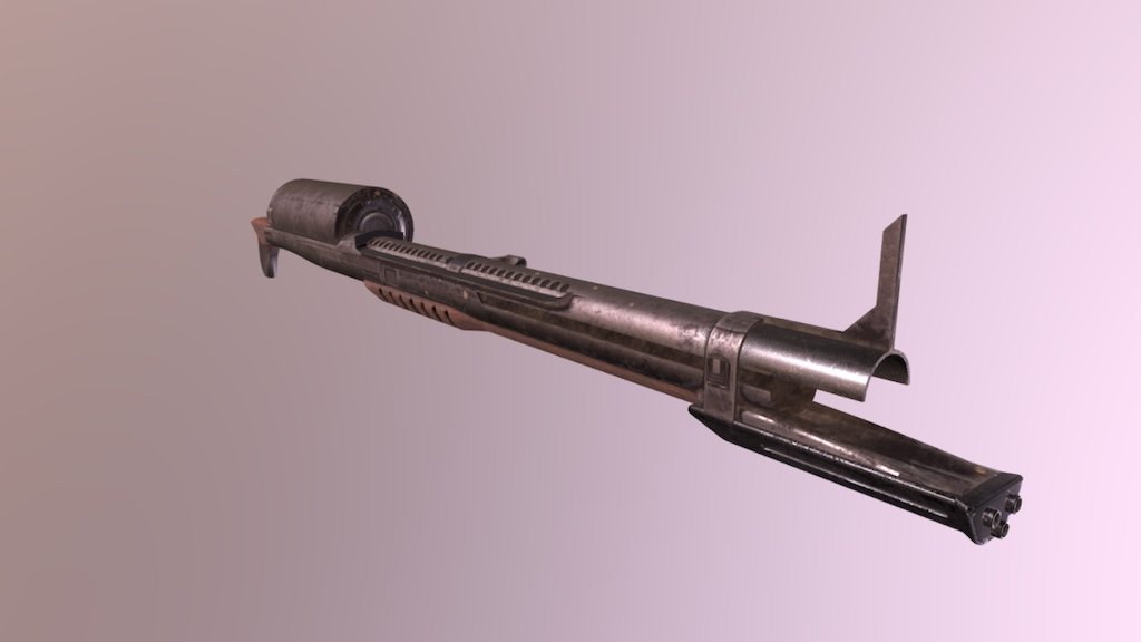 Dreamkeepers High Caliber CCA Rifle Prototype - 3D model by ...
