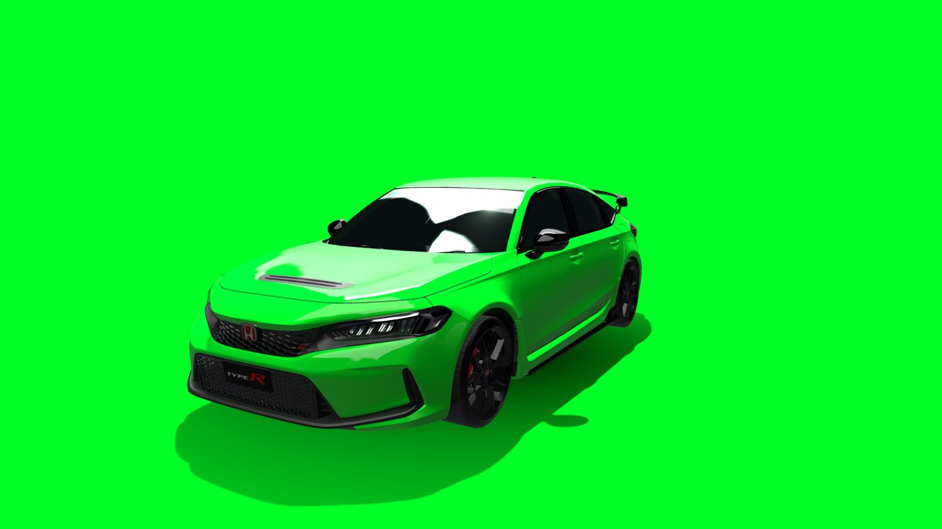 Honda Civic Type R (FL5) - Download Free 3D model by Mona x Supercars ...