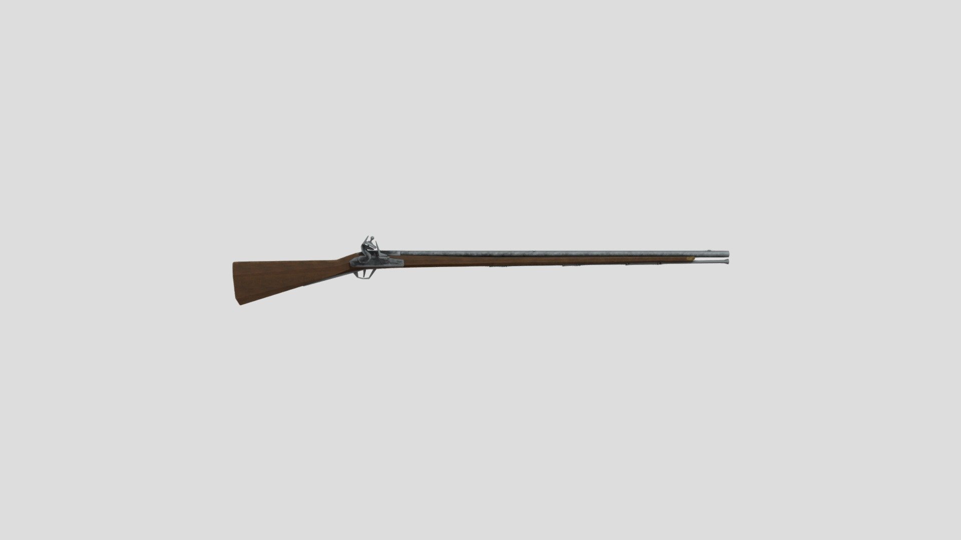 musket - 3D model by gillb1 [2f55fb9] - Sketchfab