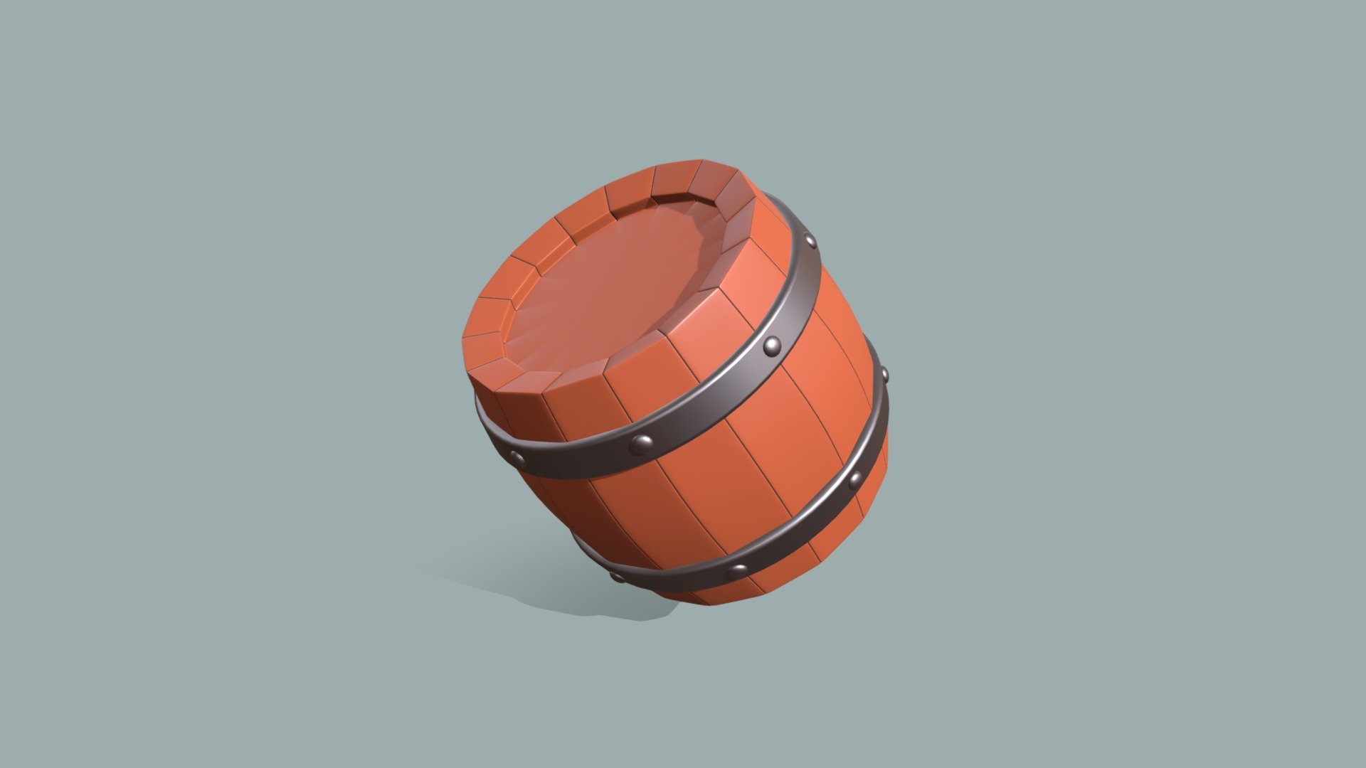 stylized 3d barrel - Download Free 3D model by kamran (@asquarepro ...