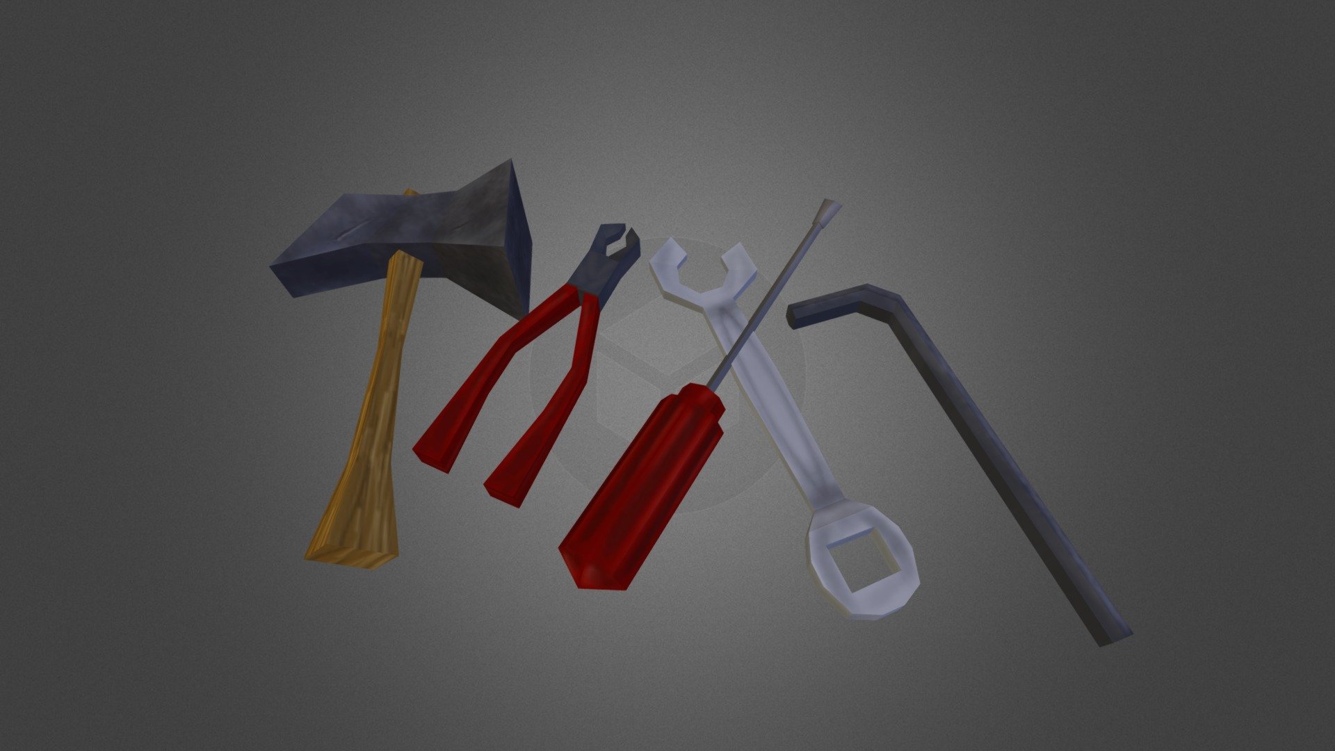 Workshop tools - 3D model by JCClave [2f58896] - Sketchfab
