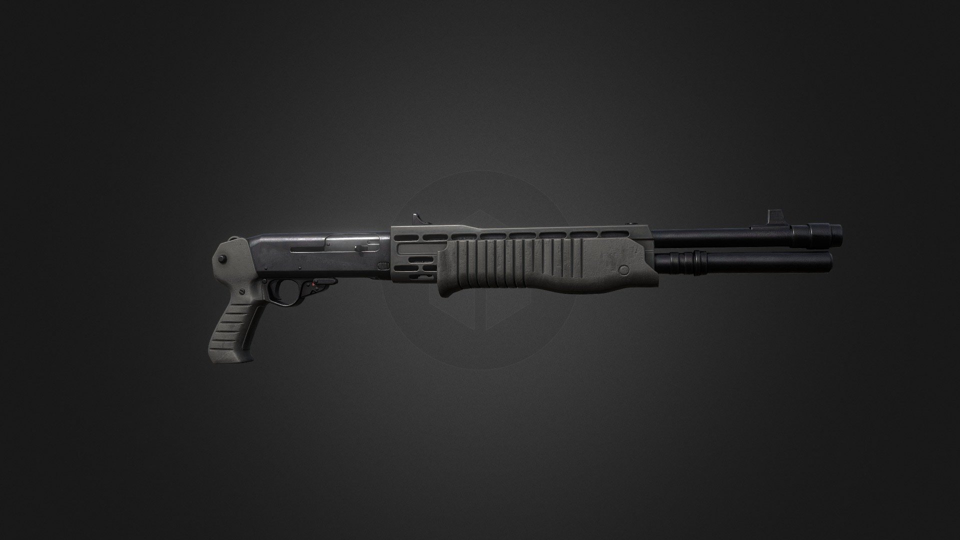 Shotgun - Download Free 3D model by DJMaesen (@bumstrum) [2f5b48d] - Sketchfab