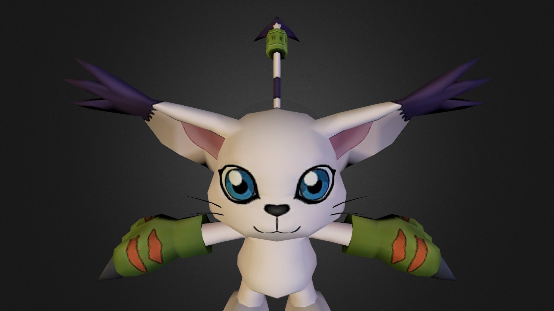 PC Computer - Digimon Masters - Gatomon - 3D model by rogarmao [2f5b67d ...