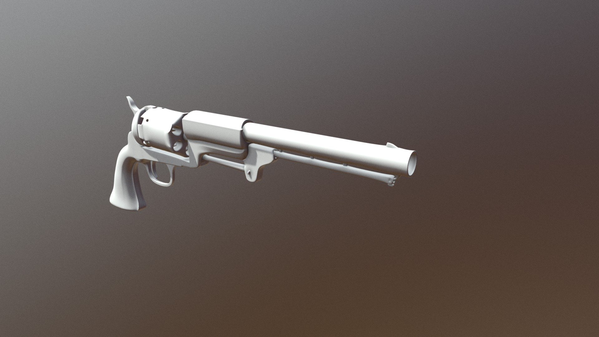 Colt Dragoon - 3D model by zamal [2f617b4] - Sketchfab