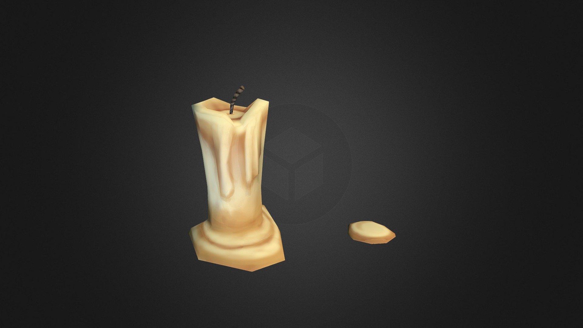 Candle& Wax - 3D model by avuong [2f6235e] - Sketchfab