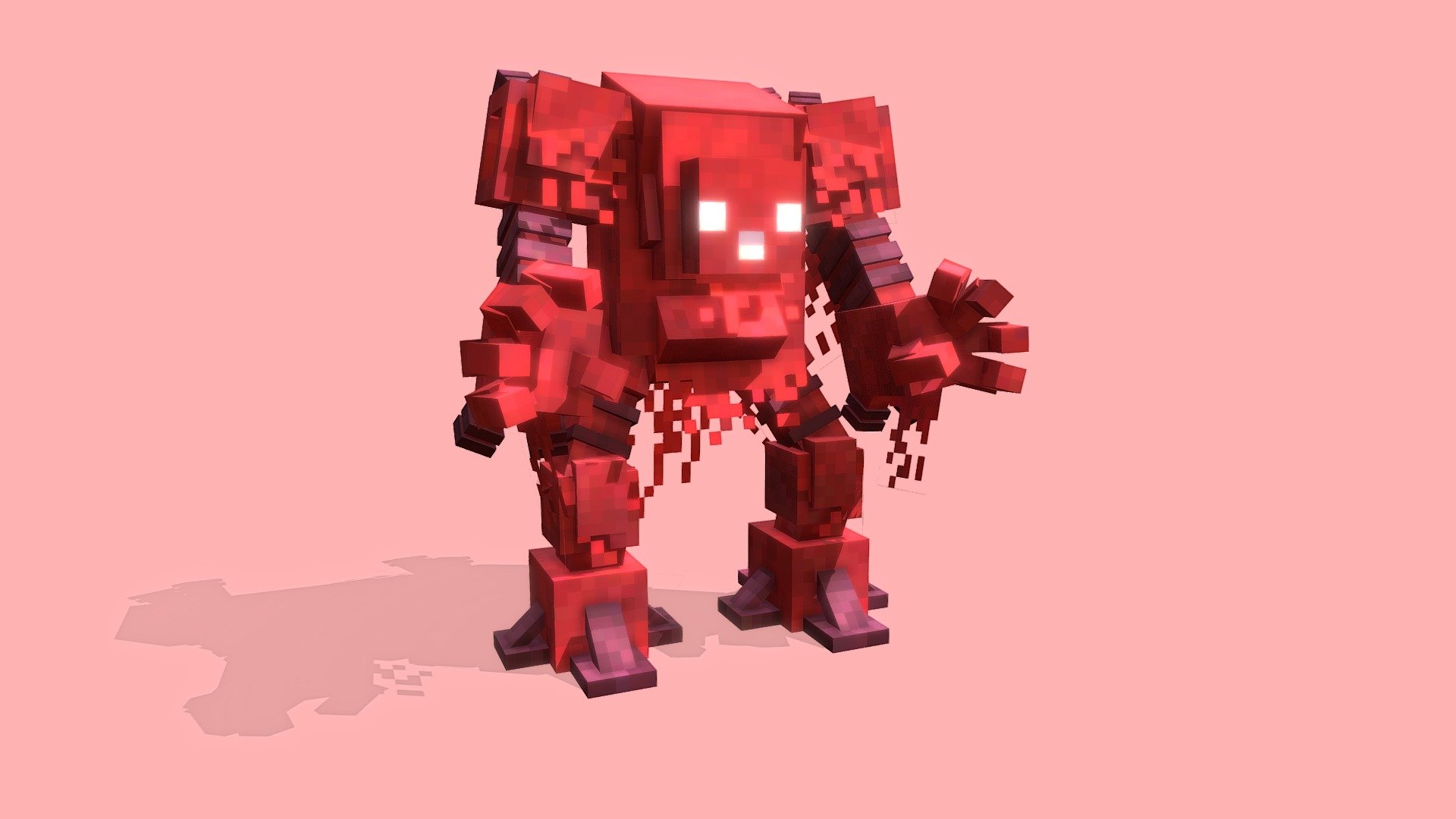 Blood Monster - 3D model by Midnight (@Midniight) [2f62e12] - Sketchfab