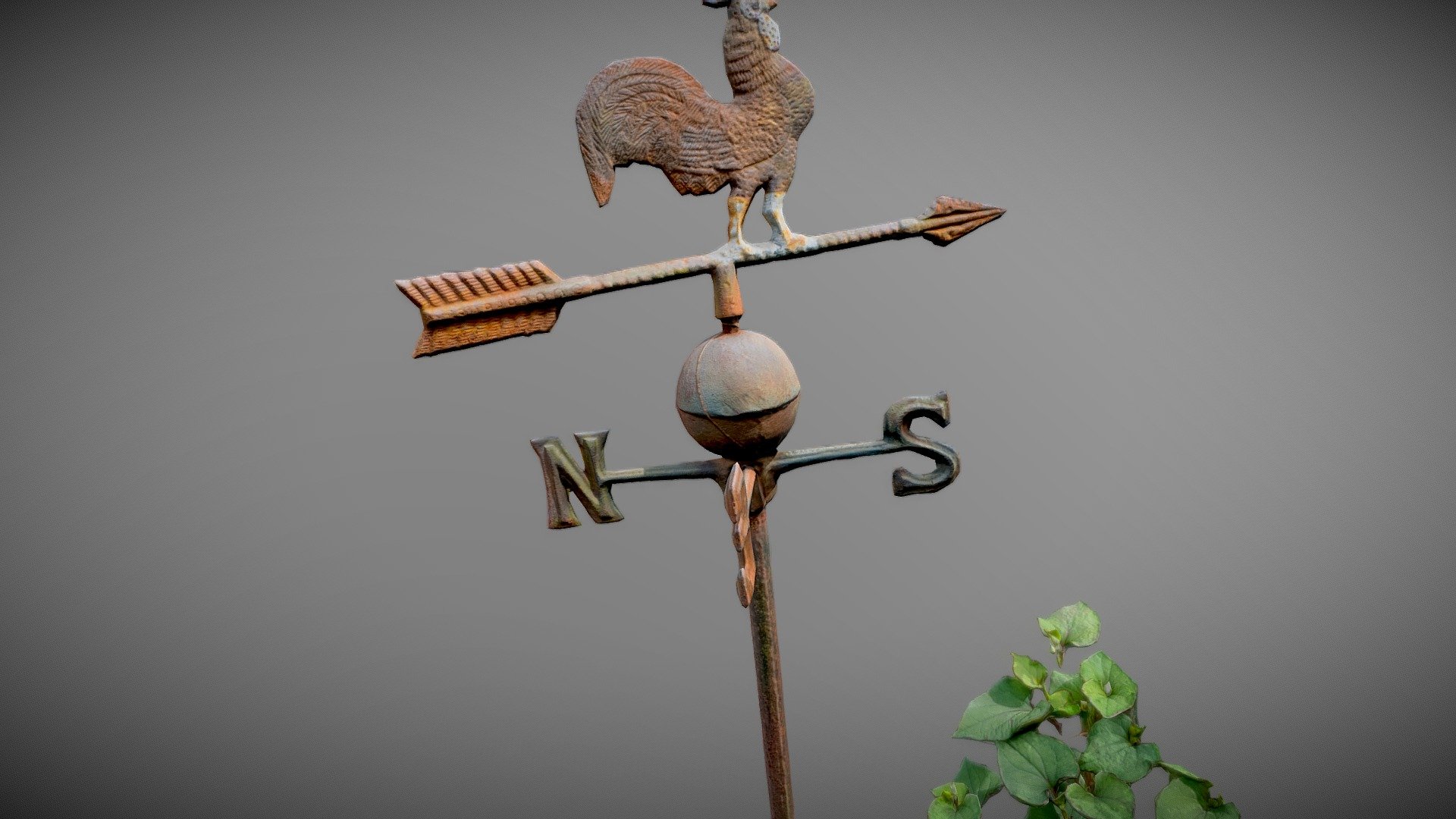 Rusty weathervane - 3D model by STUDIO DUCKBILL (@DuckbillStudio ...