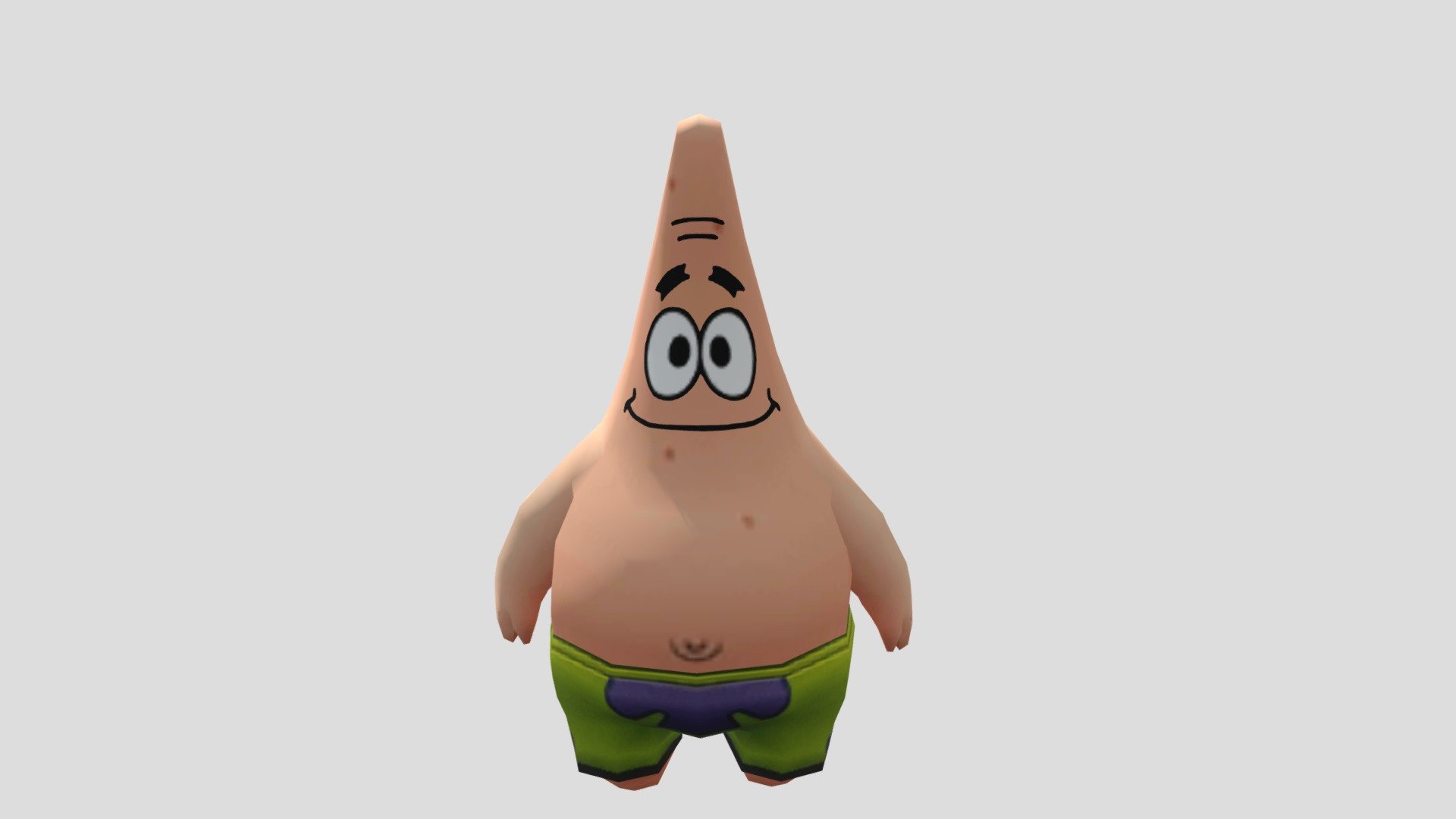 SpongeBob GameStation - Patrick (Early 2017) - 3D model by ...