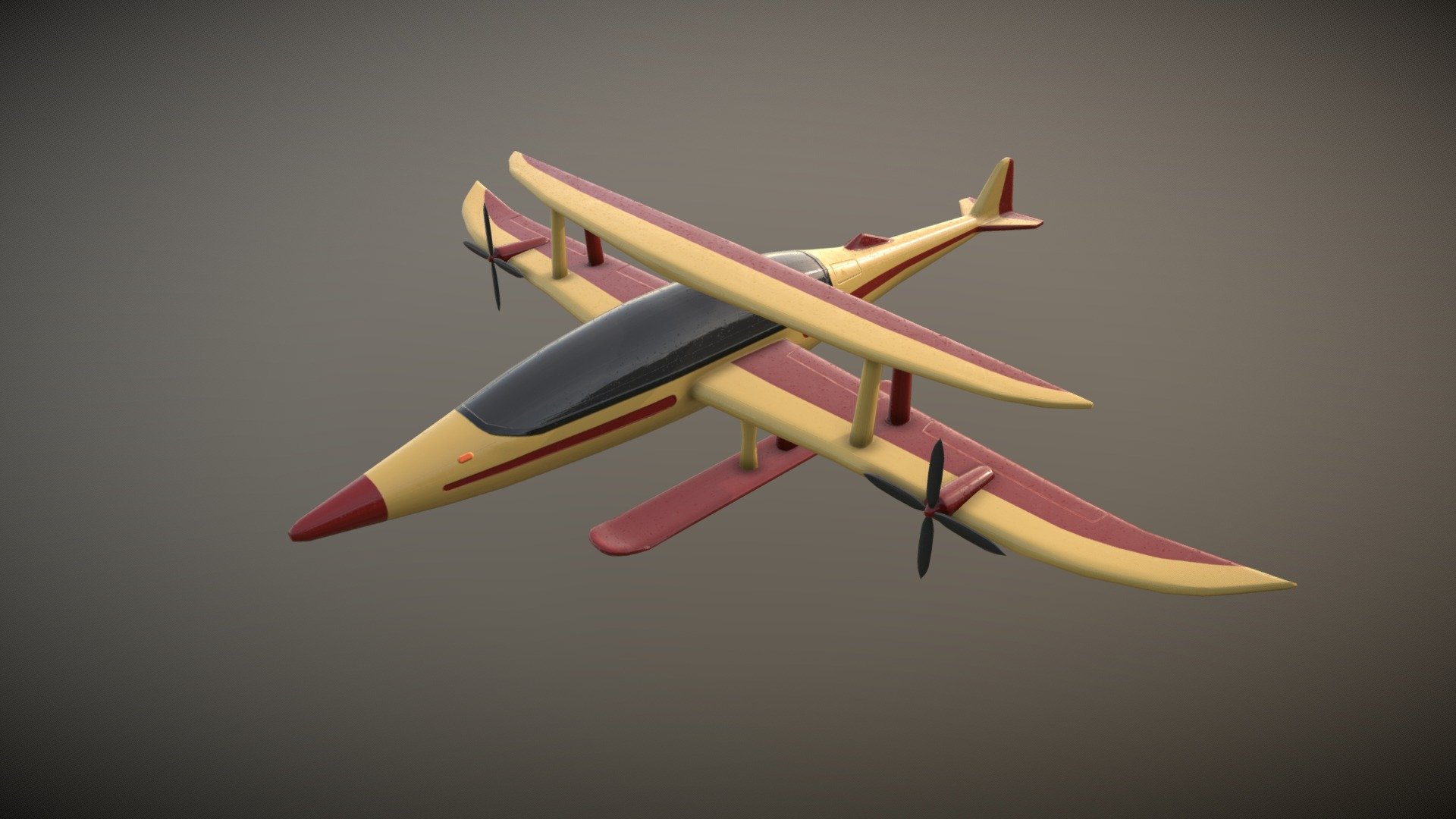 plane - 3D model by Сhe13maron (@chemaron) [2f6539e] - Sketchfab