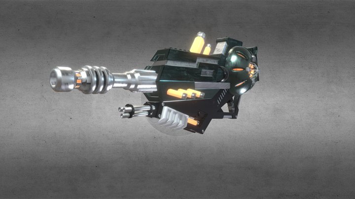 Blaster 3D models - Sketchfab