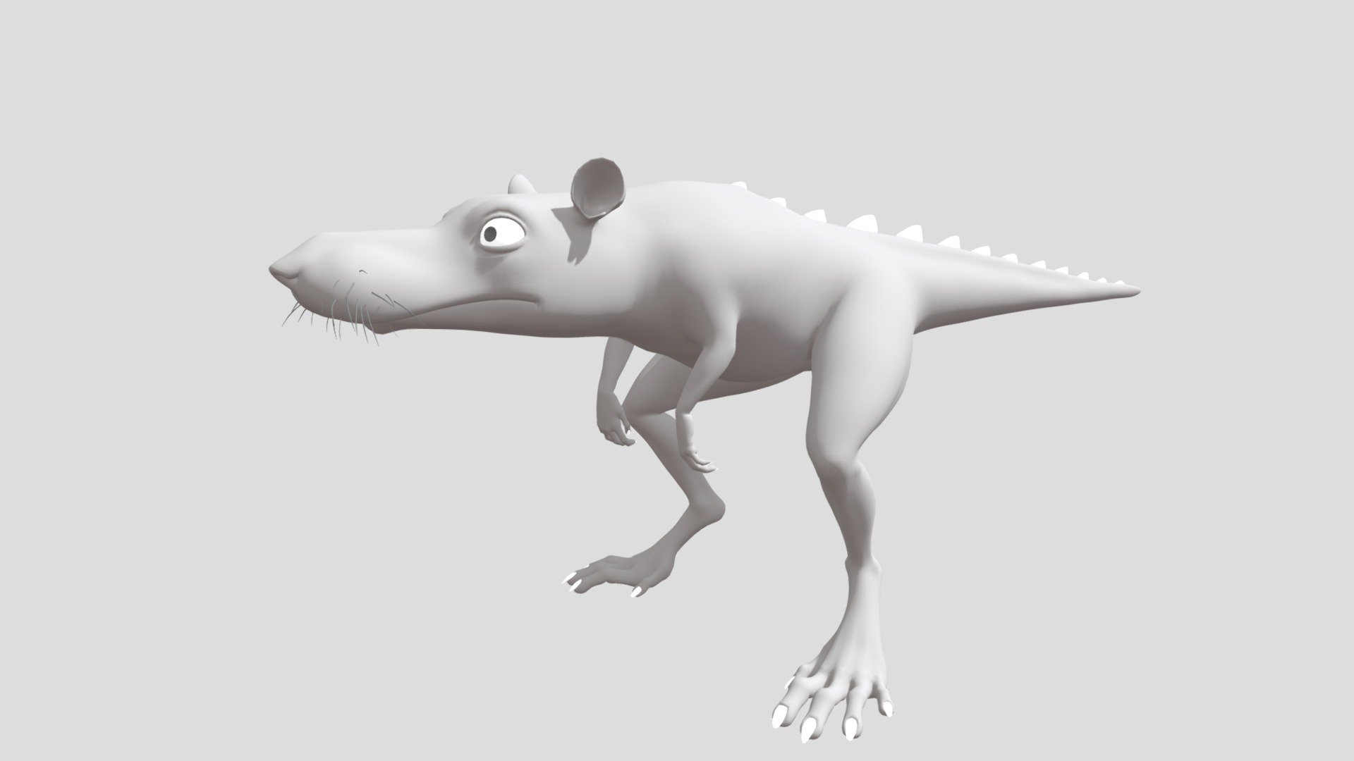 Dinorat (Dinasour Rat) - 3D model by rakeshCG [2f688f7] - Sketchfab
