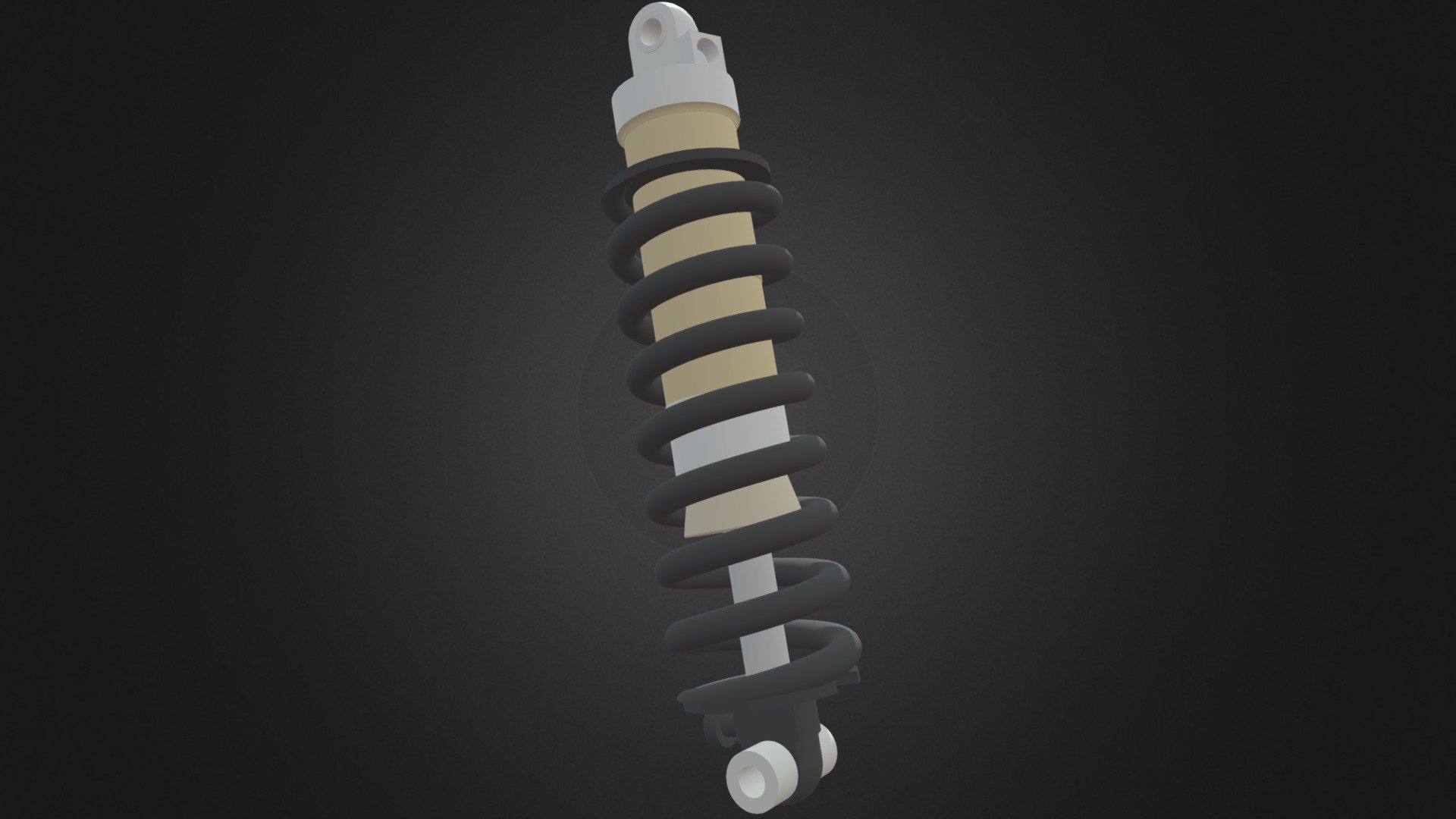 Manitou Rear Shock Swinger 6 Way 215 mm - Buy Royalty Free 3D model by ...