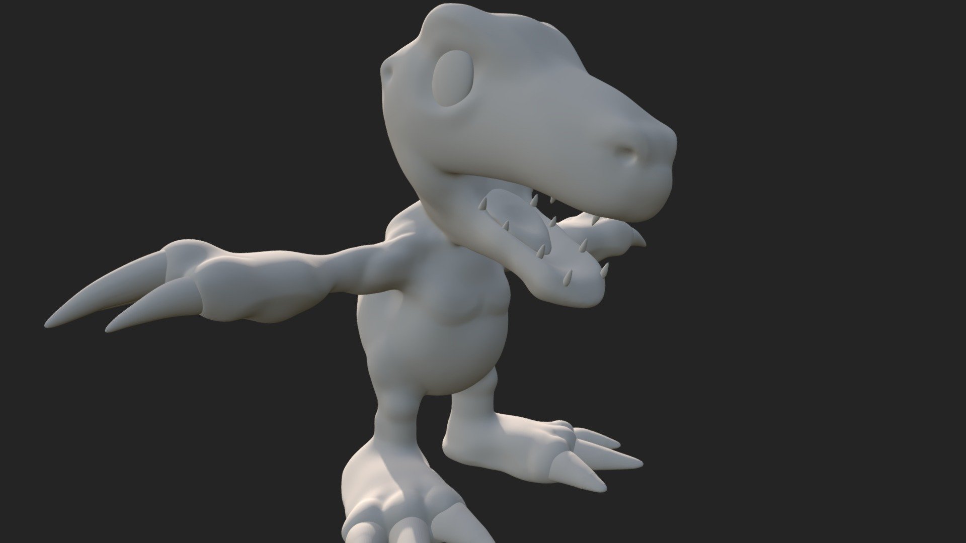 Agumon - 3D model by marcelonathan [2f69029] - Sketchfab