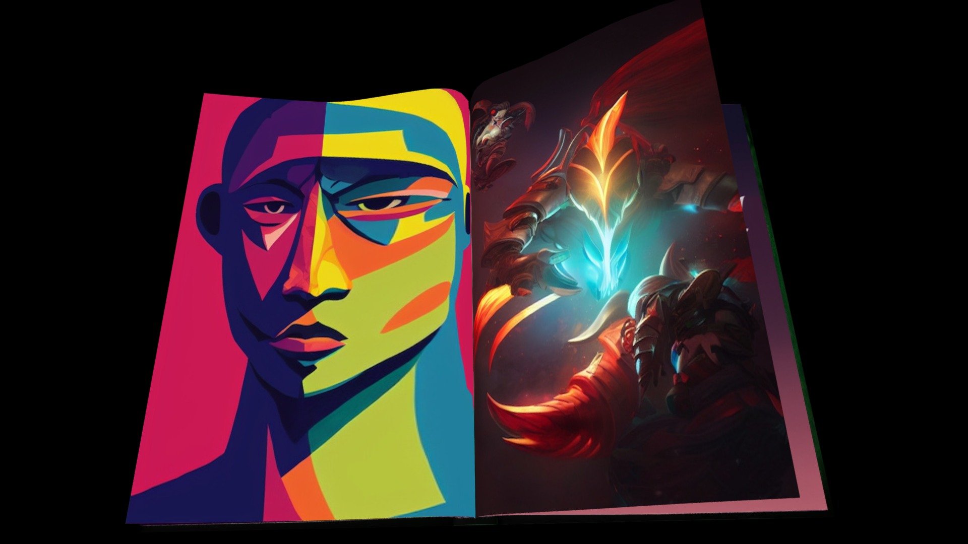 ArtBook MidJourney day 40 - Download Free 3D model by klrxyz [2f691e7 ...