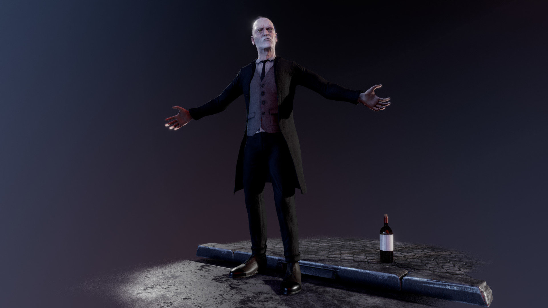 Oldman Model - 3D model by BackDude (@adrien.esch) [2f6abf4] - Sketchfab