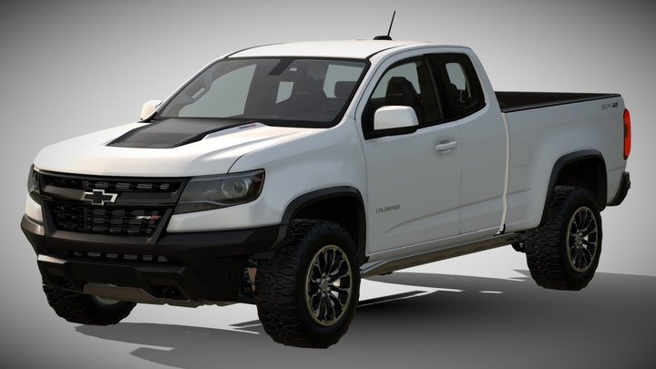 Chevrolet-colorado 3D models - Sketchfab