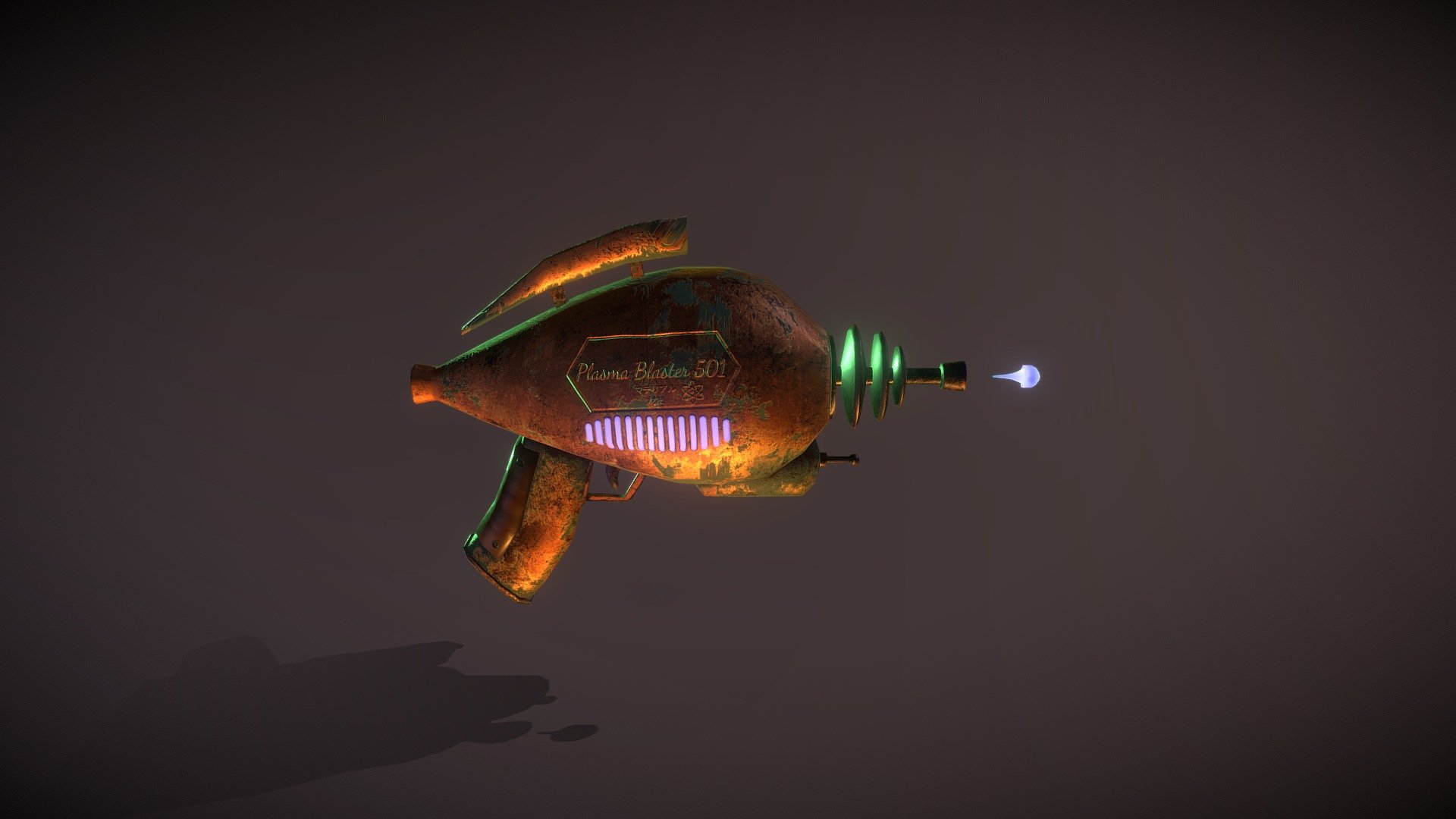 PlasmaBlaster - 3D model by nati12n [2f6e474] - Sketchfab