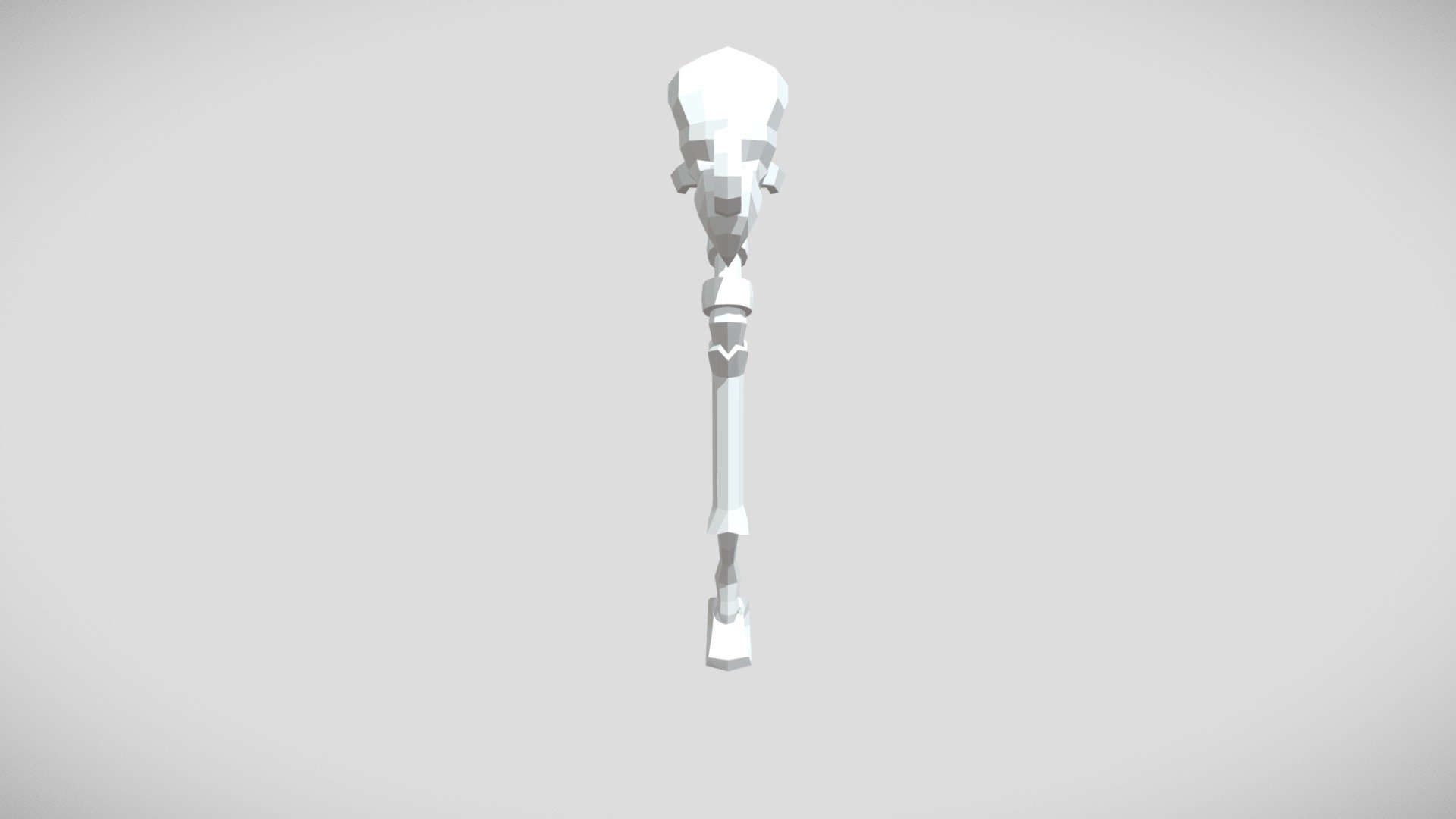 Lowpoly Witch Staff - Download Free 3D model by Lucas Coutinho ...