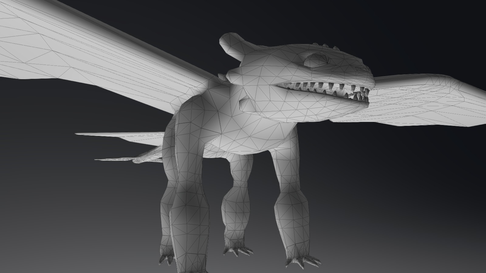 Toothless - 3D model by urix [2f718e6] - Sketchfab