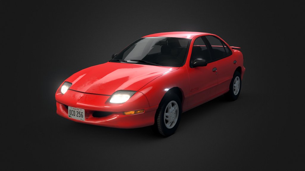 GameReady 90s Traffic Cars - A 3D model collection by Rush_Freak ...