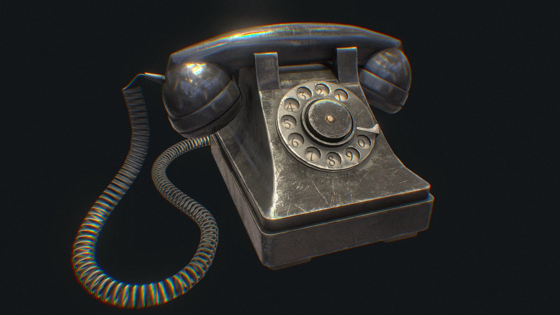 Retro Phone - Buy Royalty Free 3D model by Valfreyja [2f74cad ...